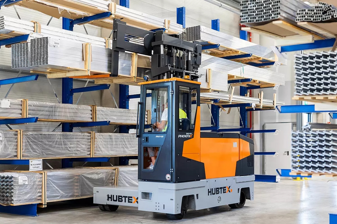 Hubtex Phoenix electric 4 way forklift specs & dimensions (2021 - 2025 ...