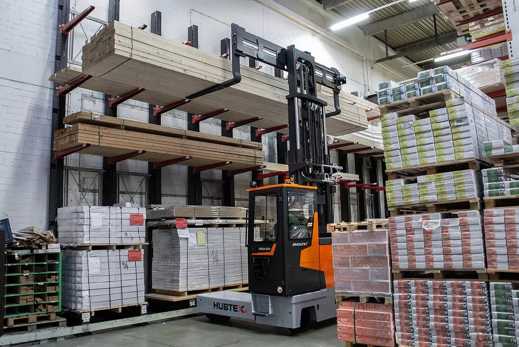 Hubtex Phoenix electric 4 way forklift specs & dimensions (2021 - 2025 ...