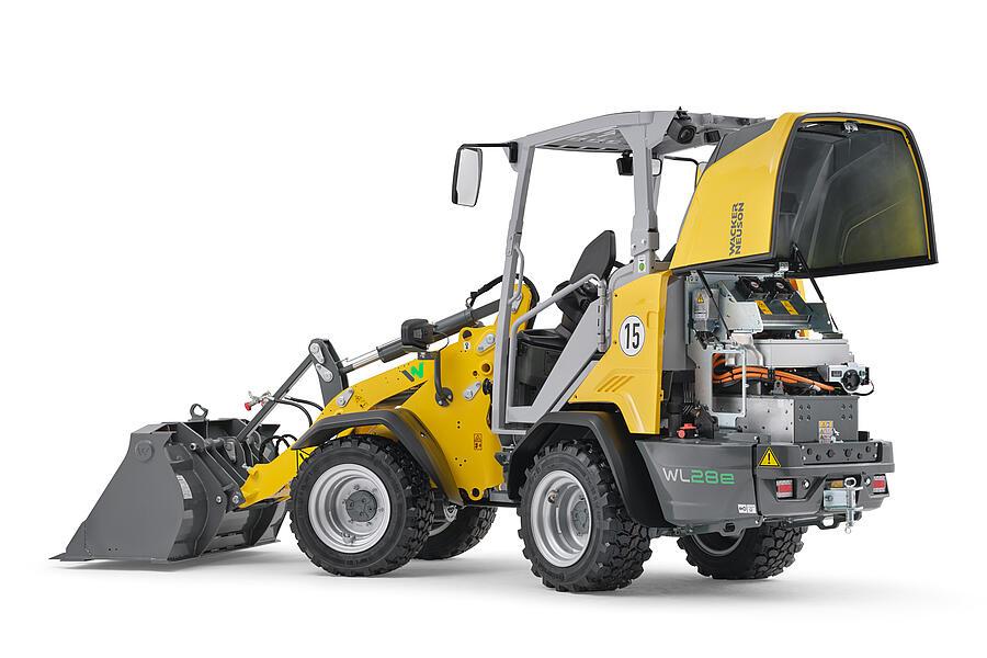 Wacker Neuson WL28 e Electric Loader Specs & Dimensions (2024 - 2025 ...