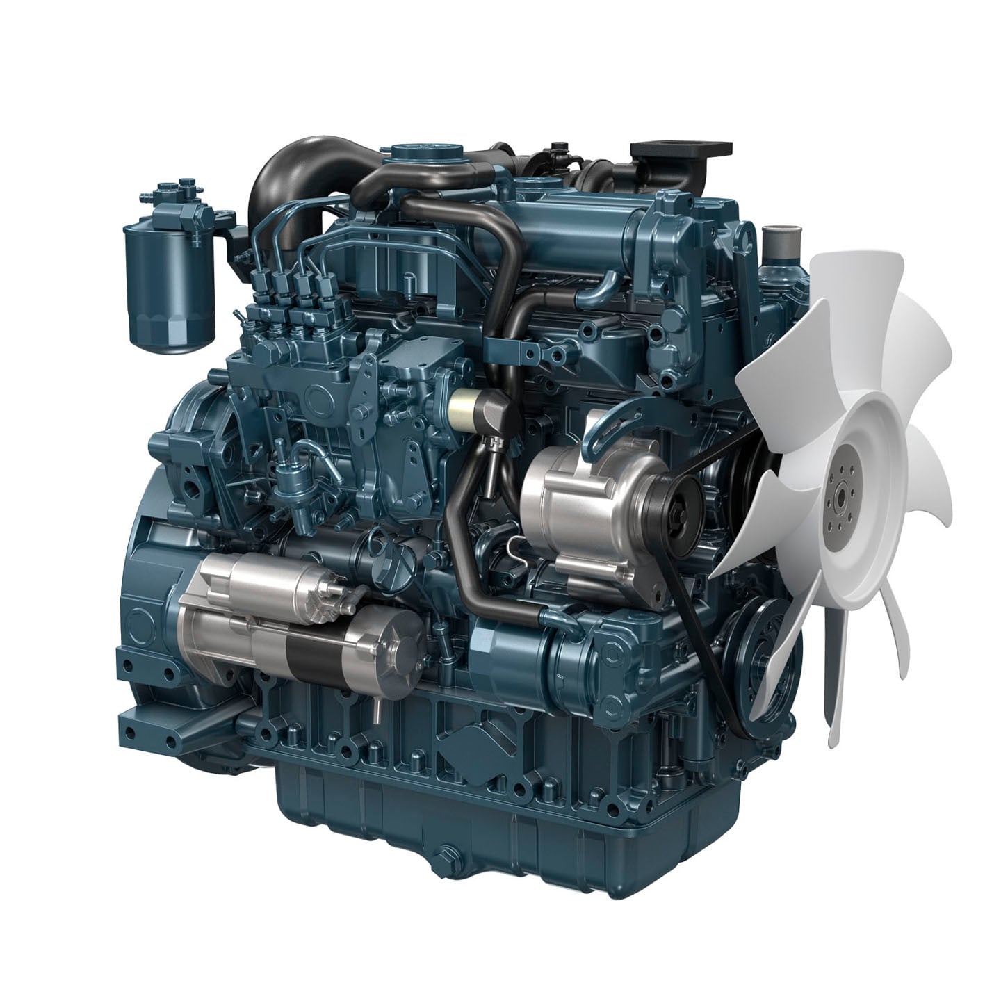 Kubota V2607-DI-T-E3B Dimensions, Specifications & Technical Data (2017 - 2025) | LECTURA Specs