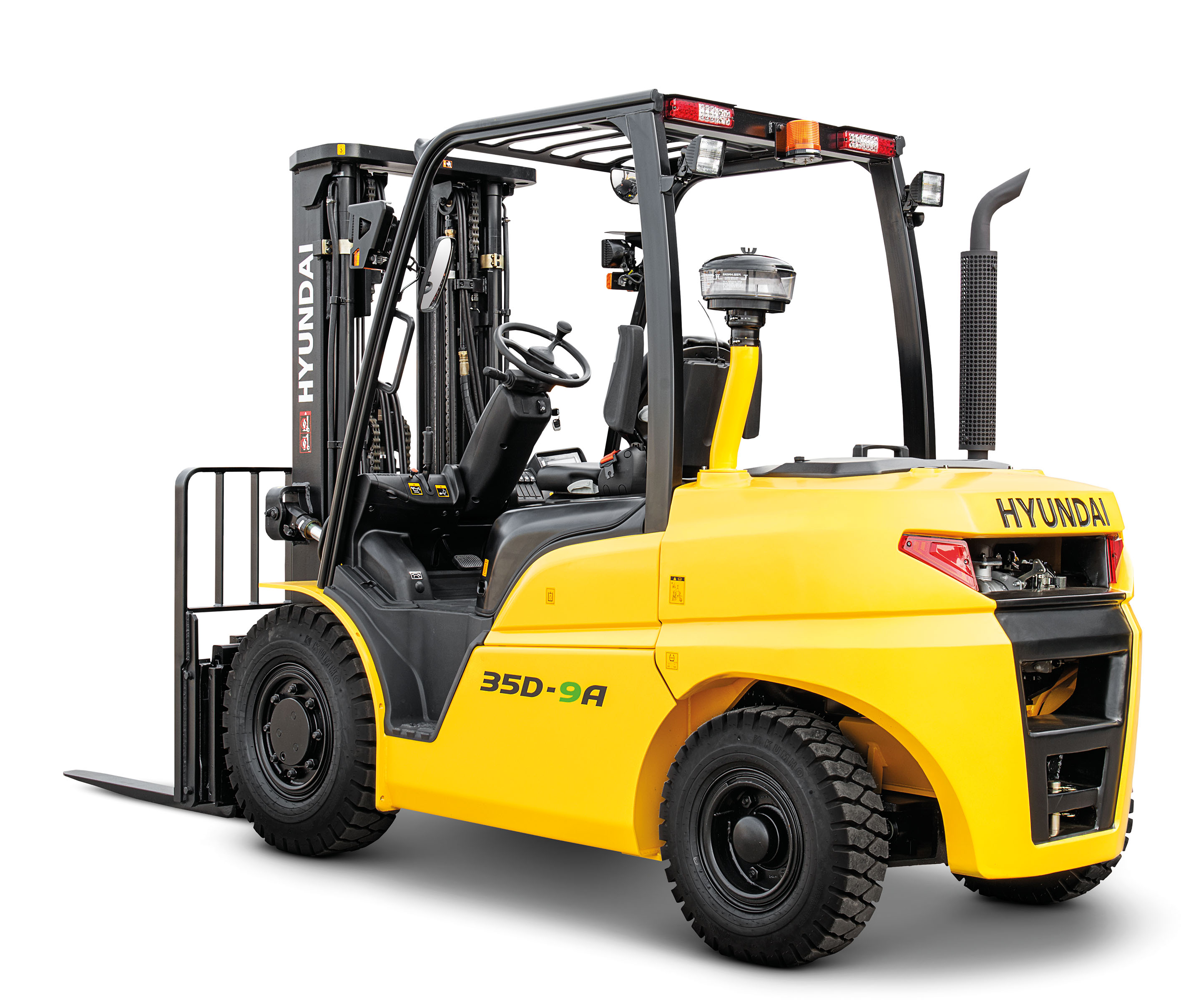 Hyundai 35 D 9 A diesel forklift specs & dimensions (2016 - 2019 ...