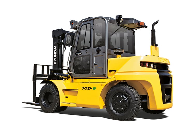 Hyundai 70D-9 diesel forklift specs & dimensions (2019 - 2023) | Lift ...