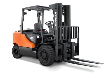 Doosan D35S-7 diesel forklift specs & dimensions (2017 - 2021) | Lift trucks | LECTURA Specs