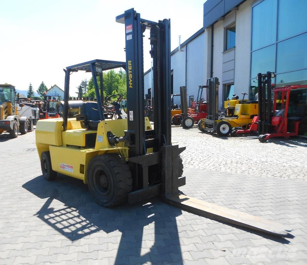 Hyster H 5.50 FT diesel forklift specs & dimensions (1999 - 2007 ...