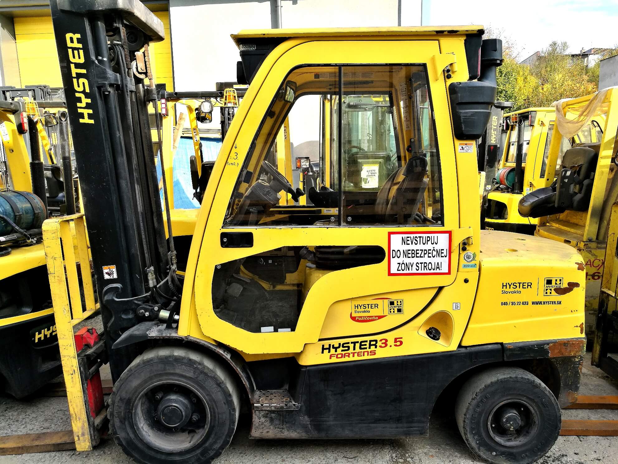 Hyster H3.5FT diesel forklift specs & dimensions (2005 - 2019) | Lift ...