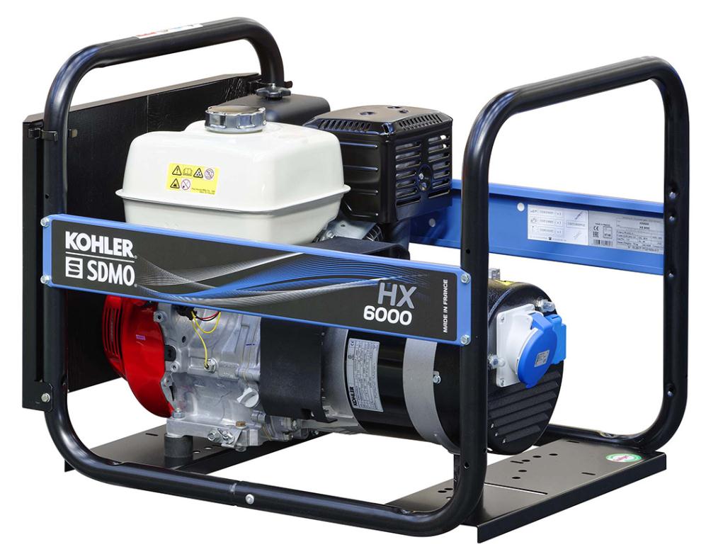 SDMO HX 6000 Specifications & Technical Data (1998-2005) | LECTURA Specs