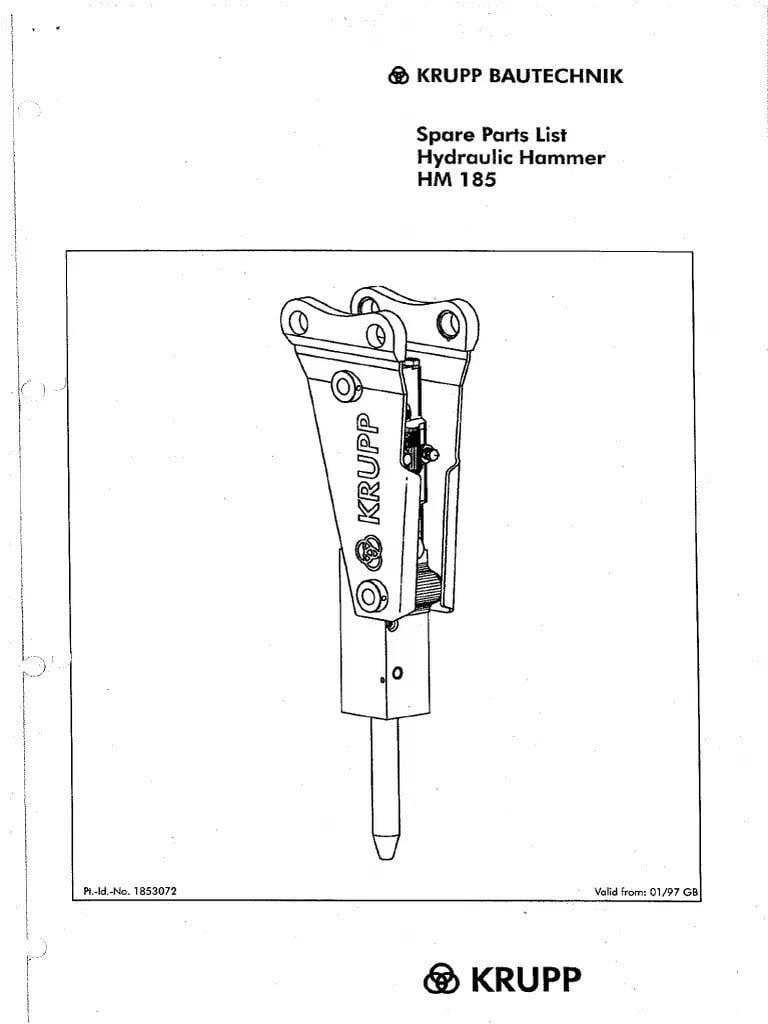Krupp HM 185 Specifications & Technical Data (1996-1997) | LECTURA Specs