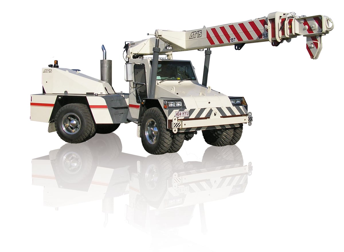 Franna AT 15-3 crane - load chart, specs & dimensions (2017 - 2025 ...