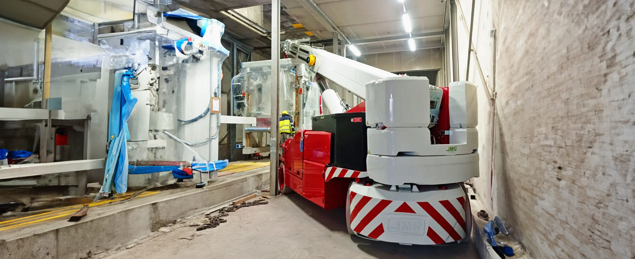 JMG MC 400 crane - load chart, specs (2024 - 2025) | LECTURA Specs