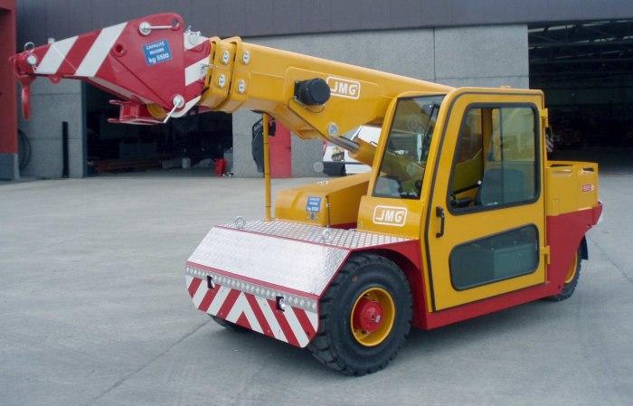 JMG MC 85 crane - load chart, specs & dimensions (2010 - 2024) | LECTURA Specs