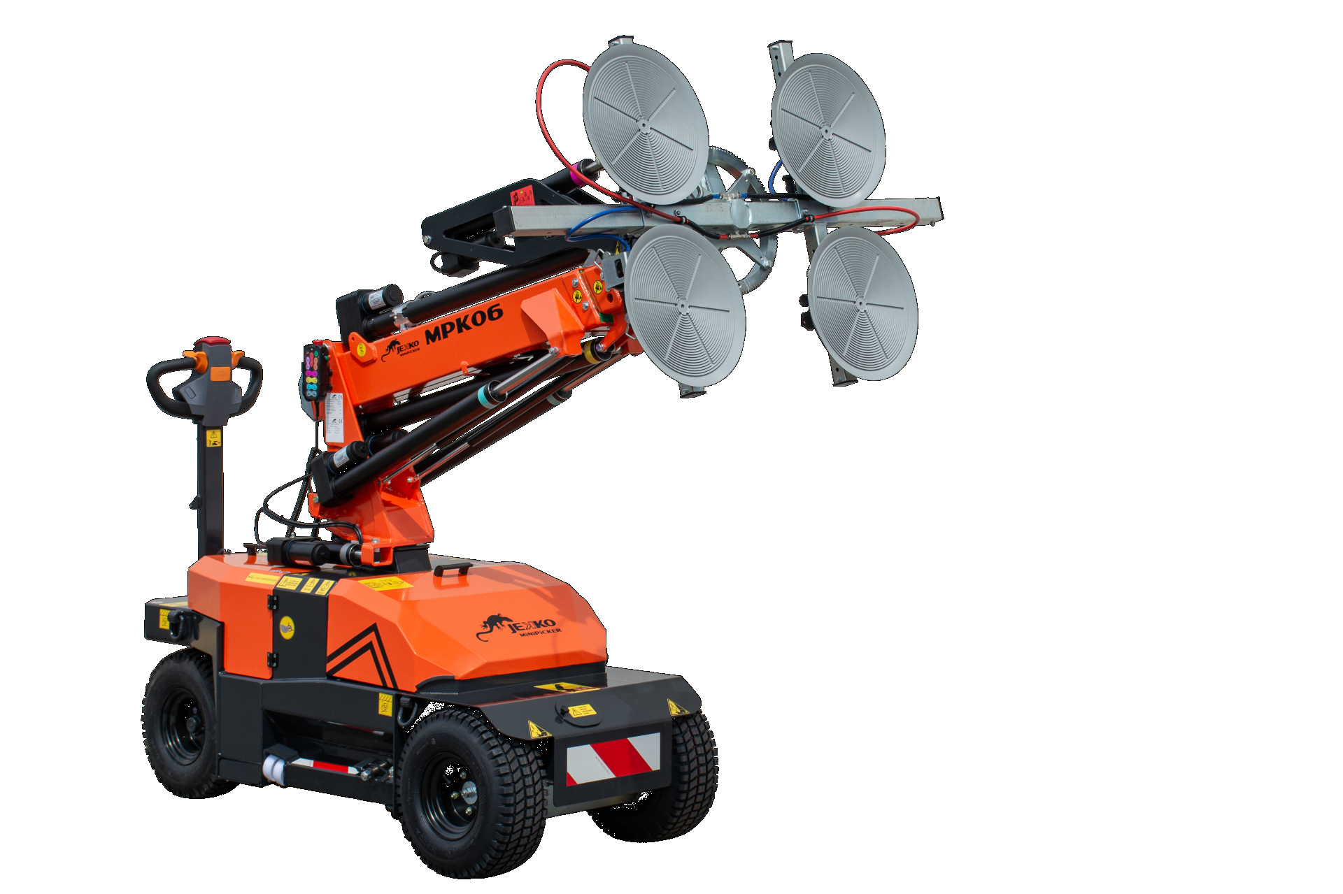 Jekko MPK06.2V crane - load chart, specs & dimensions (2023 - 2025 ...