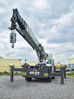 Grove GCD25 crane - load chart, specs & dimensions (2017 - 2025 ...