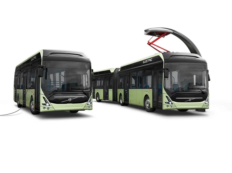 All specs & dimensions for Volvo Buses 7900 Eletric (2019 - 2025) Bus ...