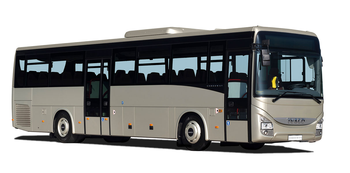 All specs & dimensions for Iveco Crossway Line 12 m (2019 - 2025) Bus ...