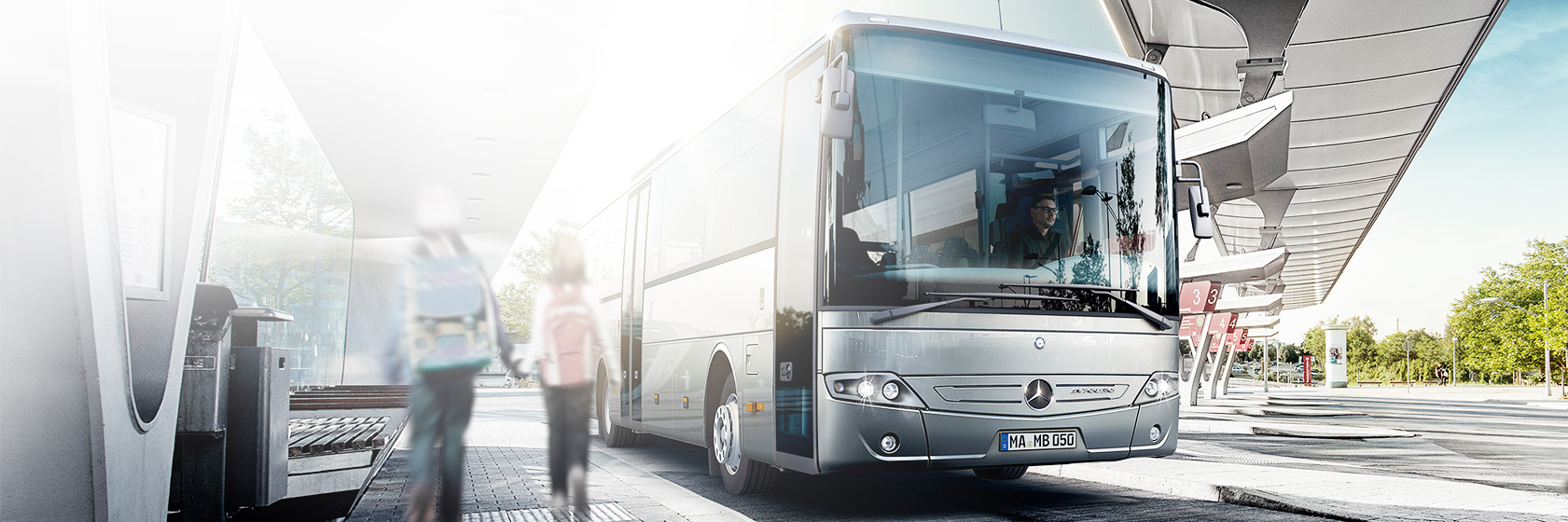 All specs & dimensions for Mercedes-Benz Intouro L (2019 - 2025) Bus ...