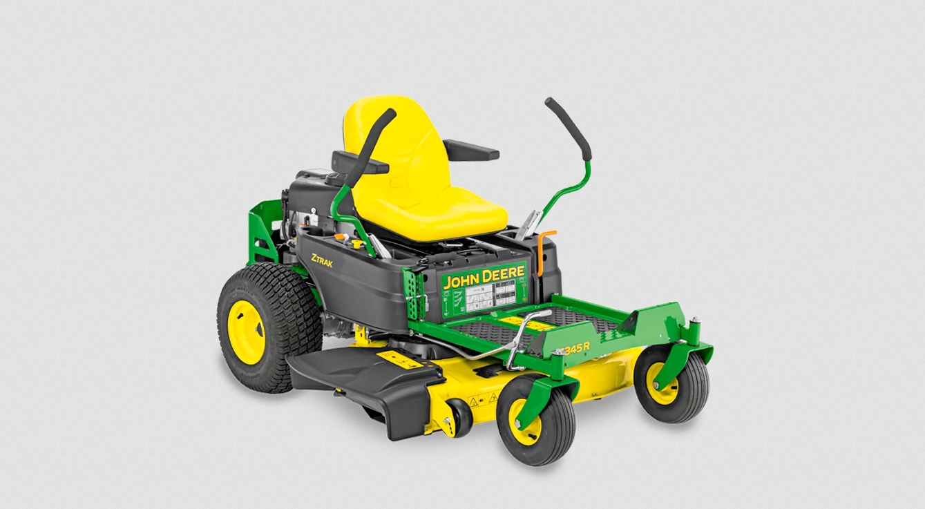 John Deere Z345R Lawn Tractor (2021 - 2024) Specifications & Dimensions ...