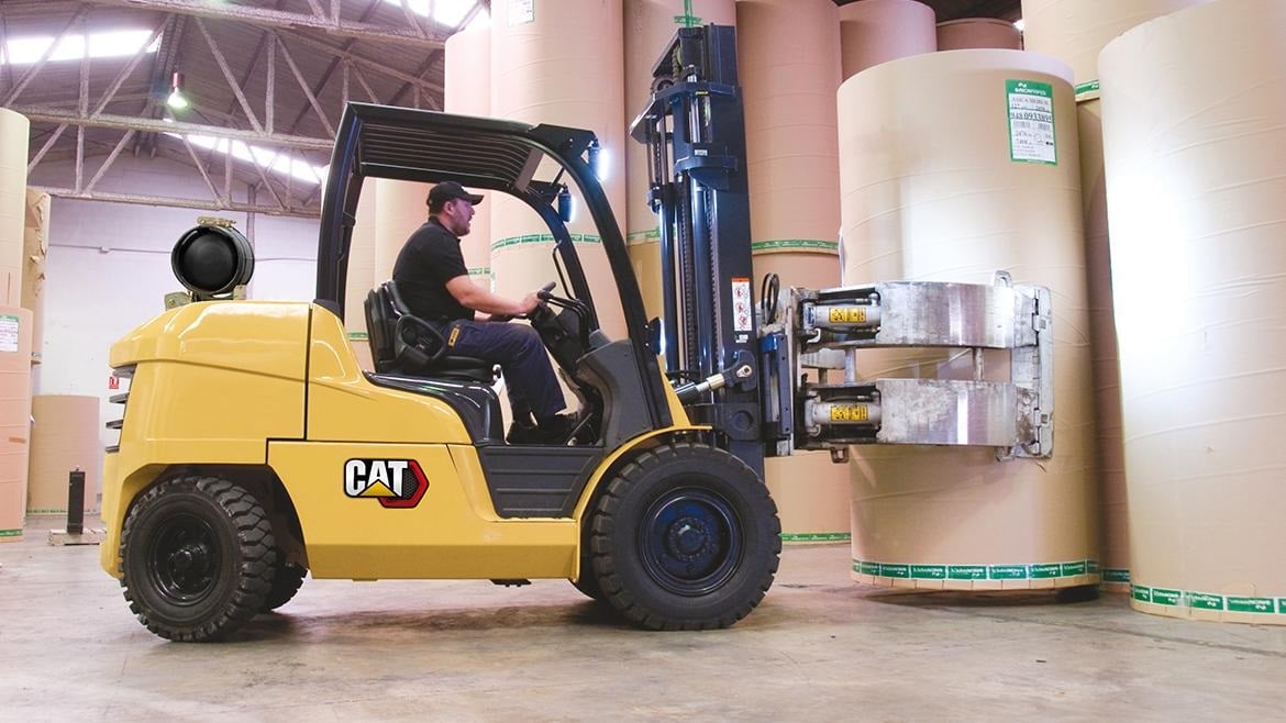 Caterpillar GP50N LPG forklift specs & dimensions (2008 - 2014) | Lift ...