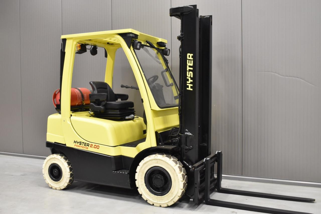 Hyster H 2.0 FT LPG forklift specs & dimensions (2005 - 2011) | Lift ...