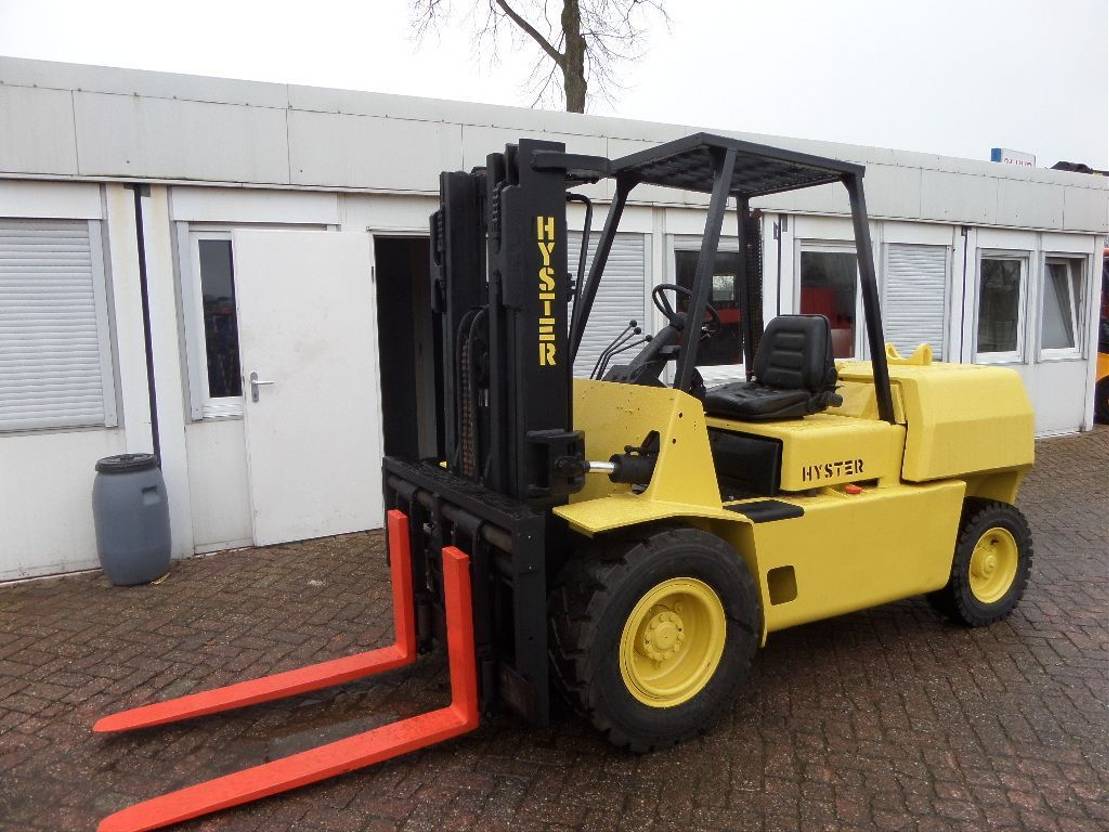 Hyster H 4.00 XL/6 LPG forklift specs (1987 - 1999) | Lift trucks ...