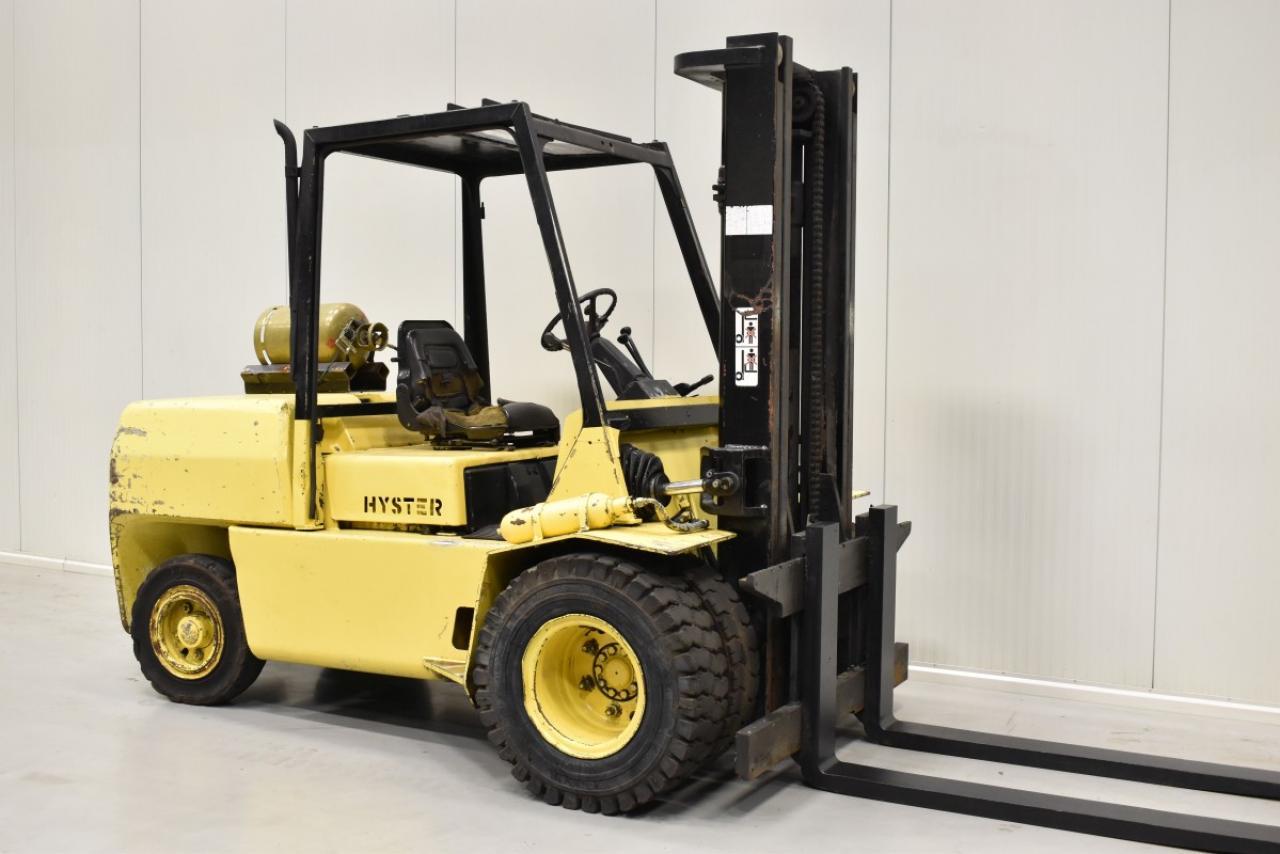 Hyster H 5.00 XL LPG forklift specs & dimensions (1987 - 1999) | Lift ...