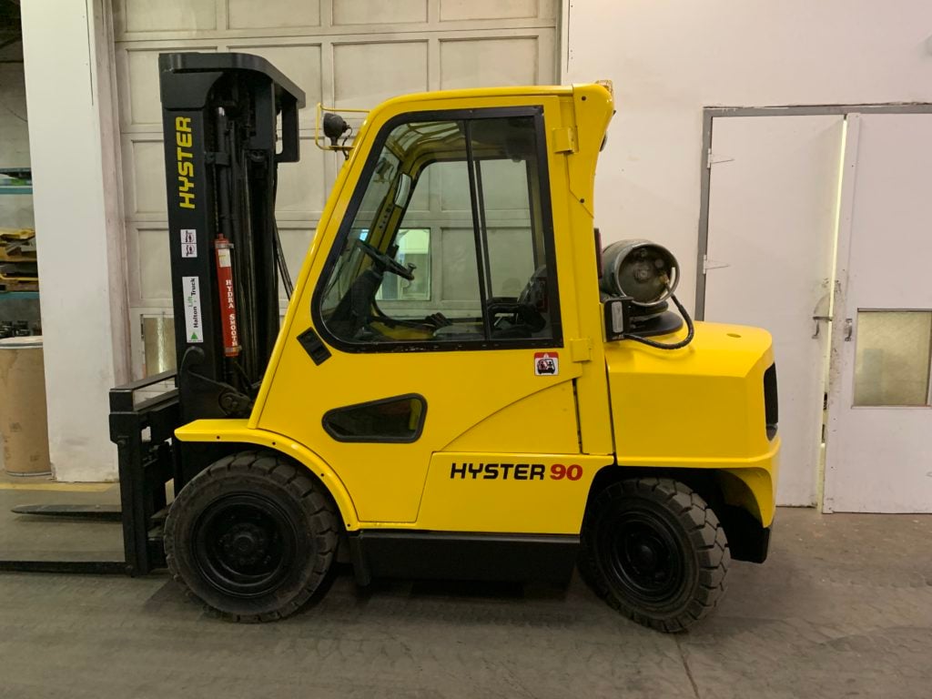 Hyster H90XMS LPG forklift specs & dimensions (2000 - 2006) | Lift ...