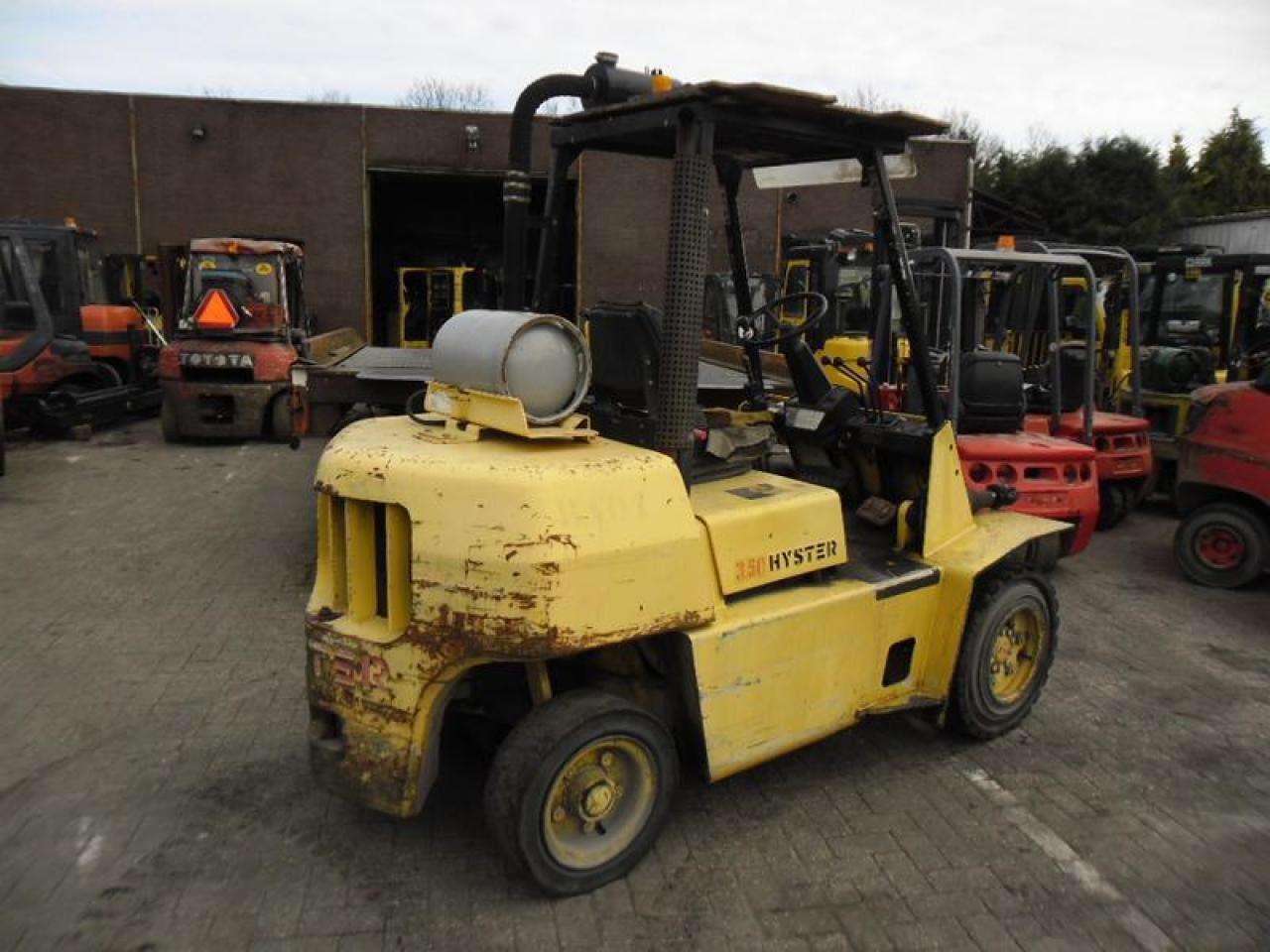 Hyster S 3.50 XL LPG forklift specs & dimensions (1988 - 2002) | Lift ...