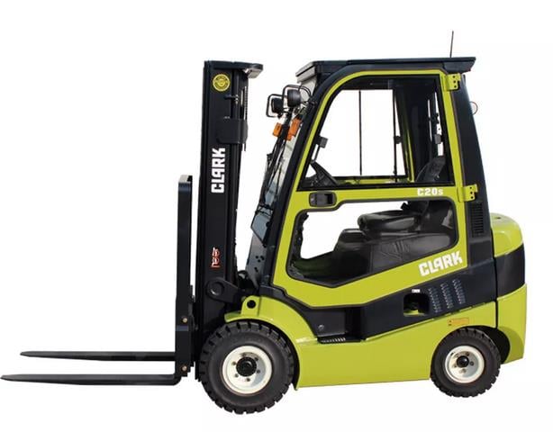 Clark C20sL LPG forklift specs & dimensions (2019 - 2025) | Lift trucks ...