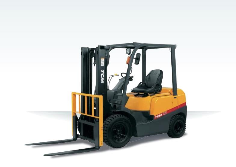 TCM FHG 25 T 3 Inoma LPG forklift specs & dimensions (2006 - 2015) | Lift trucks | LECTURA Specs