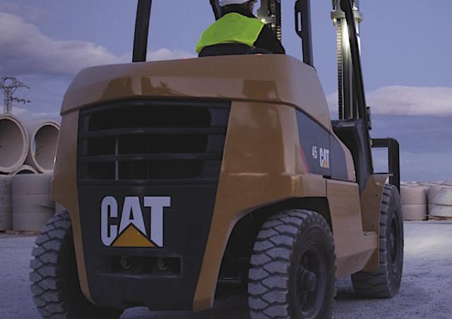 Caterpillar GP25N LPG forklift specs & dimensions (2005 - 2014) | Lift ...