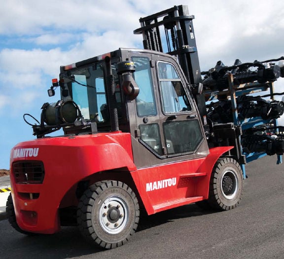 Manitou MI 70 G LPG forklift specs & dimensions (2017 - 2025) | Lift trucks | LECTURA Specs