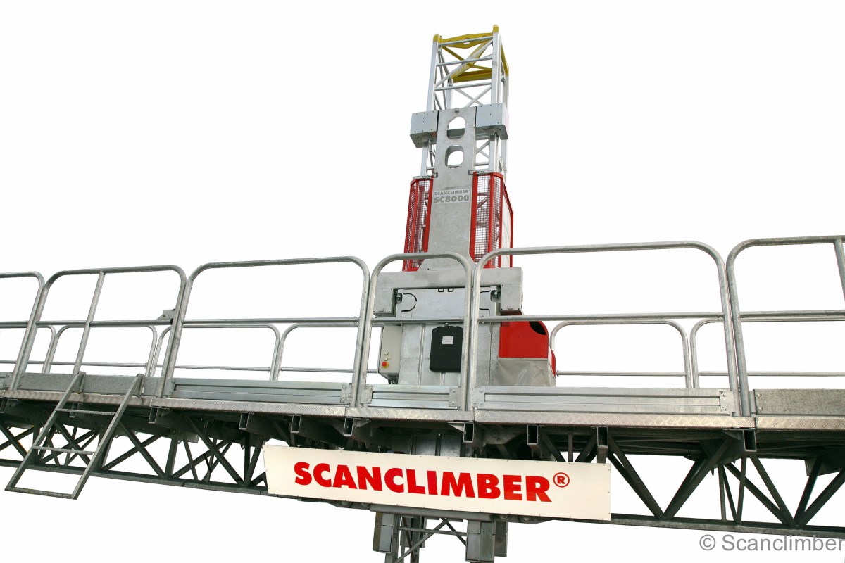 Scanclimber Centum SC10000 Specs & Dimensions (2017 - 2025) | Mast Climbing Work Platforms ...