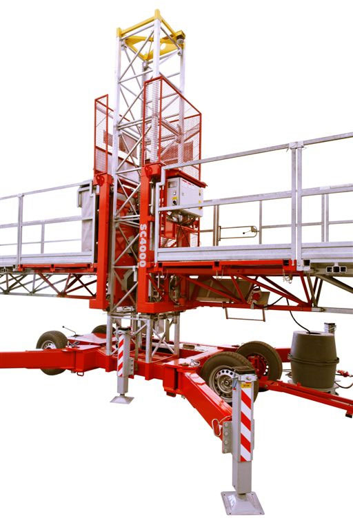 Scanclimber Kosmos SC4000 Specs & Dimensions (2017 - 2025) | Mast Climbing Work Platforms ...