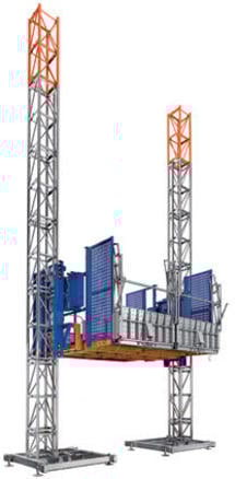 Alimak TPM 3000 T 2 Specs & Dimensions (2007 - 2025) | Mast Climbing ...