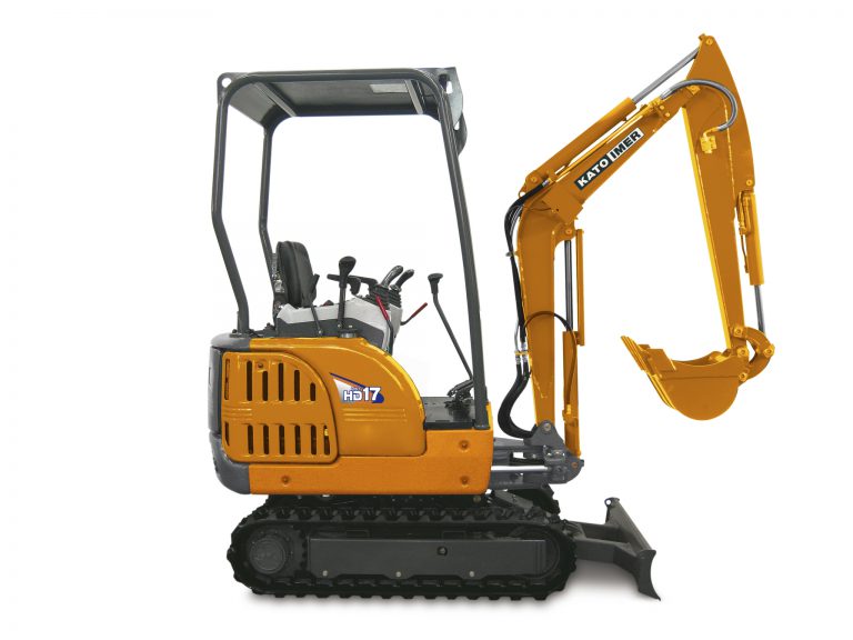 Kato 17VX-3 Electric excavator specs & dimensions (2019 - 2023 ...