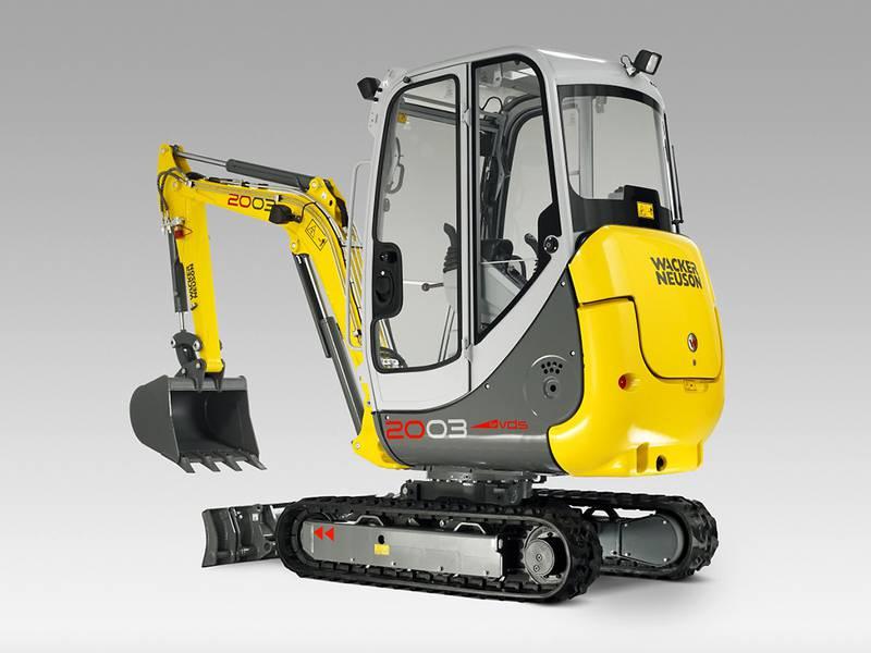 Wacker Neuson 2003 excavator specs & dimensions (2008 - 2012) | Diggers ...