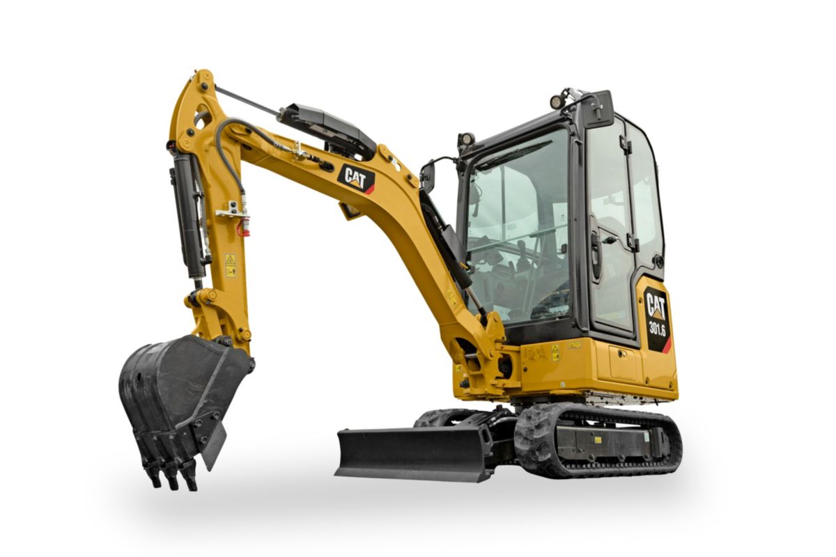 Caterpillar 301.6 excavator specs & dimensions (2019 - 2025) | Diggers ...
