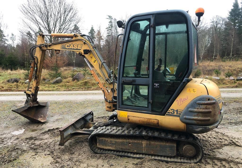 Case 31 excavator specs & dimensions (1998 - 2002) | Diggers | LECTURA ...