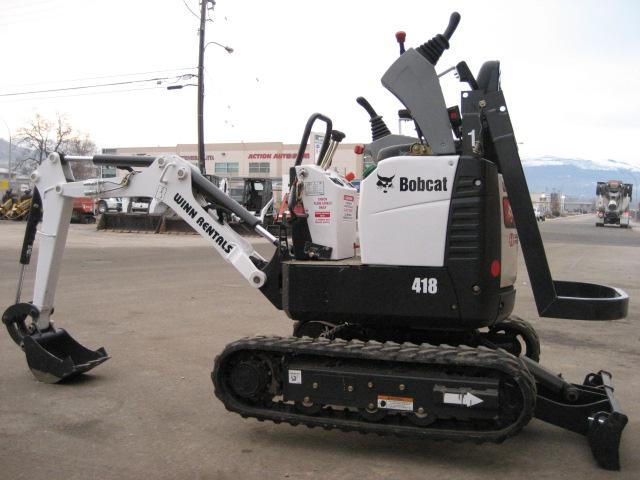 Bobcat Mini Excavator 418