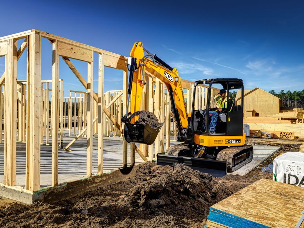 JCB 48Z-I excavator specs & dimensions (2022 - 2025) | Diggers ...