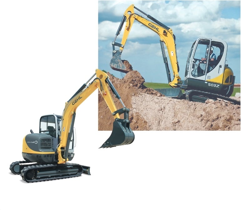 Gehl 503Z excavator specs & dimensions (2004 - 2026) | Diggers ...