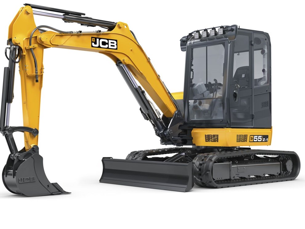 JCB 55Z-I excavator specs & dimensions (2022 - 2025) | Diggers ...