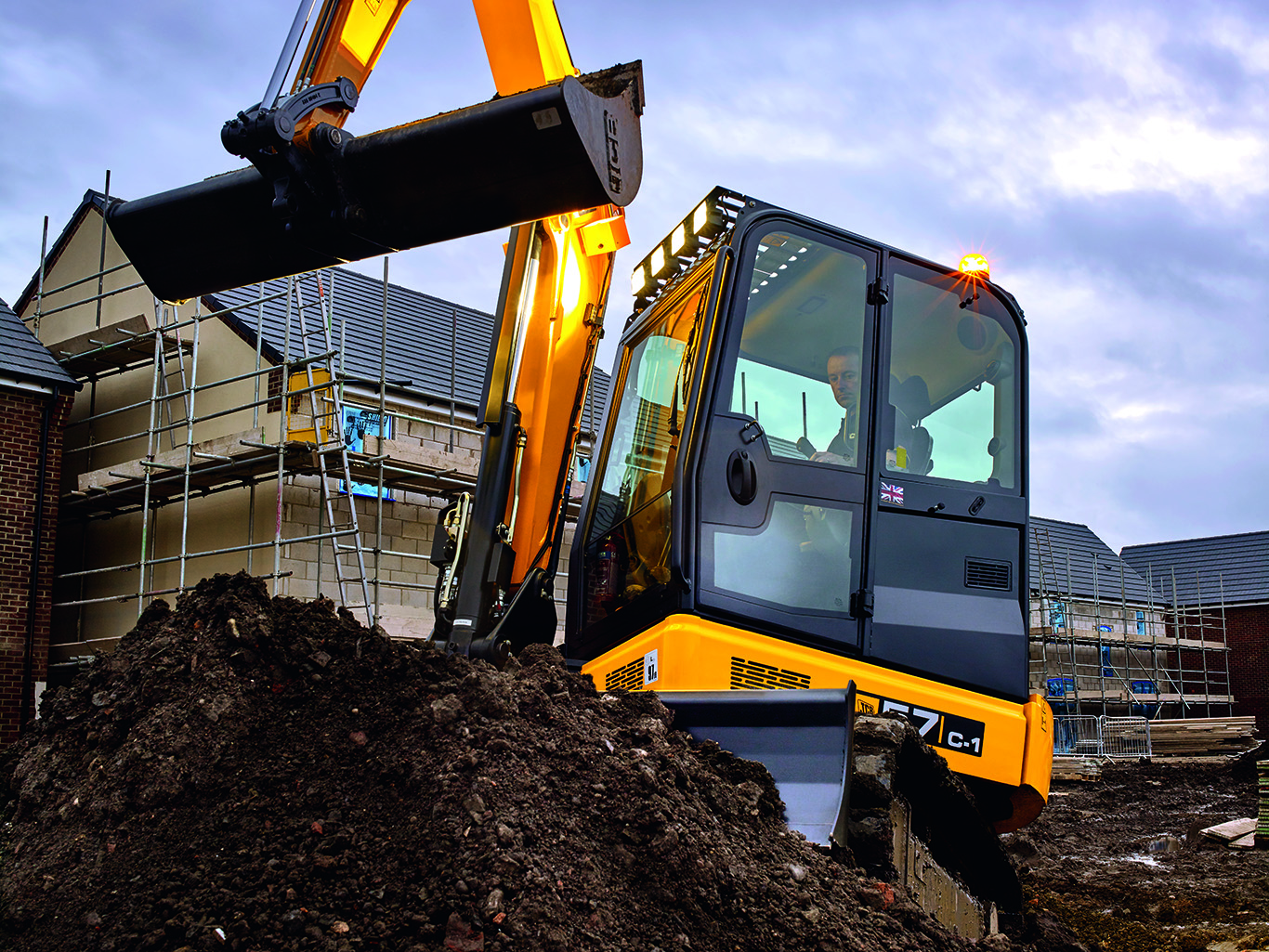 JCB 57C-I excavator specs & dimensions (2017 - 2021) | Diggers | LECTURA Specs