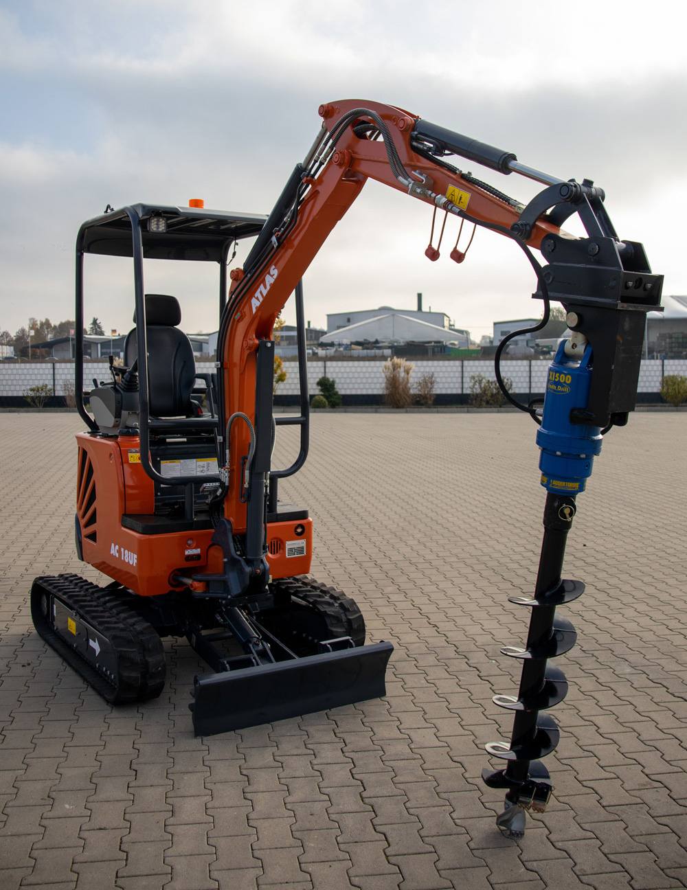 Atlas Kompakt AC 18UF excavator specs & dimensions (2024 - 2025 ...