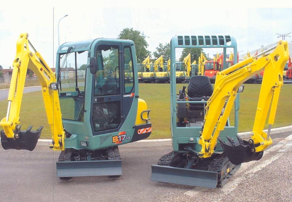 Yanmar B 17-3 excavator specs & dimensions (2002 - 2002) | Diggers ...