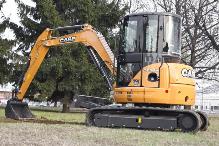 Case CX50B ZTS excavator specs & dimensions (2008 - 2017) | Diggers ...