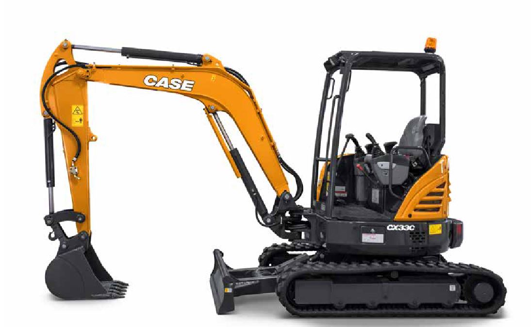 Case CX33C excavator specs & dimensions (2021 - 2025) | Diggers ...