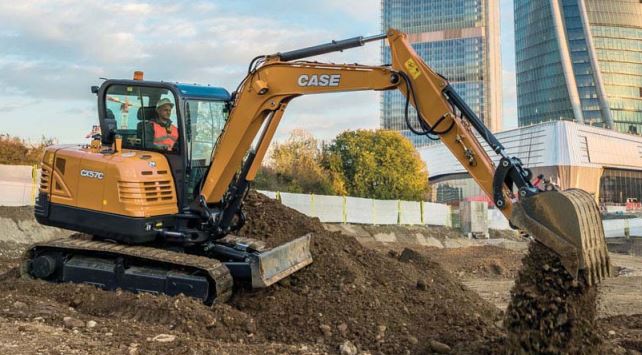 Case CX57C excavator specs & dimensions (2017 - 2020) | Diggers ...