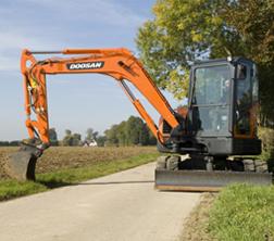 Doosan DX 60 R excavator specs & dimensions (2008 - 2013) | Diggers ...