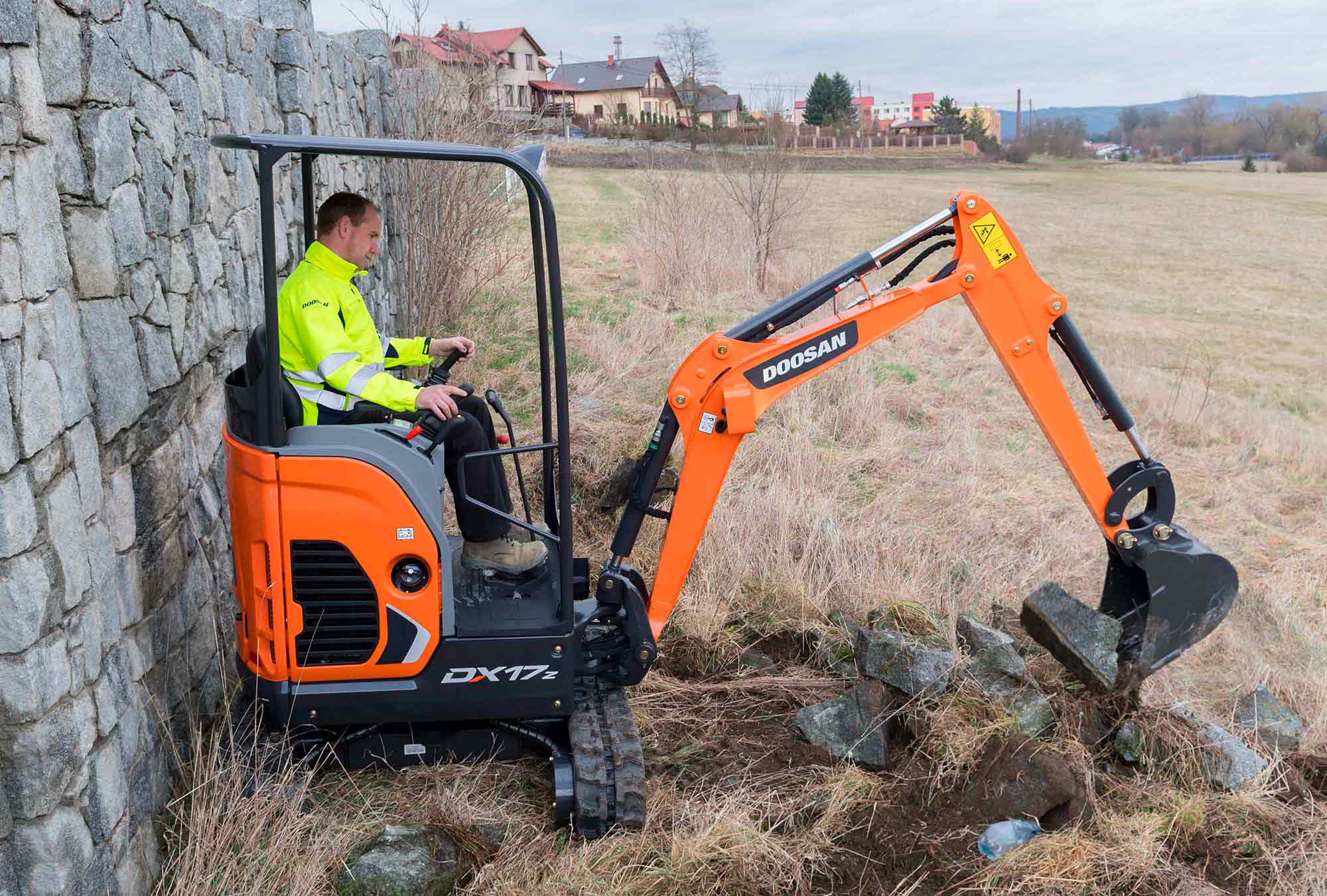 Develon DX17Z excavator specs & dimensions (2021 - 2023) | Diggers | LECTURA Specs