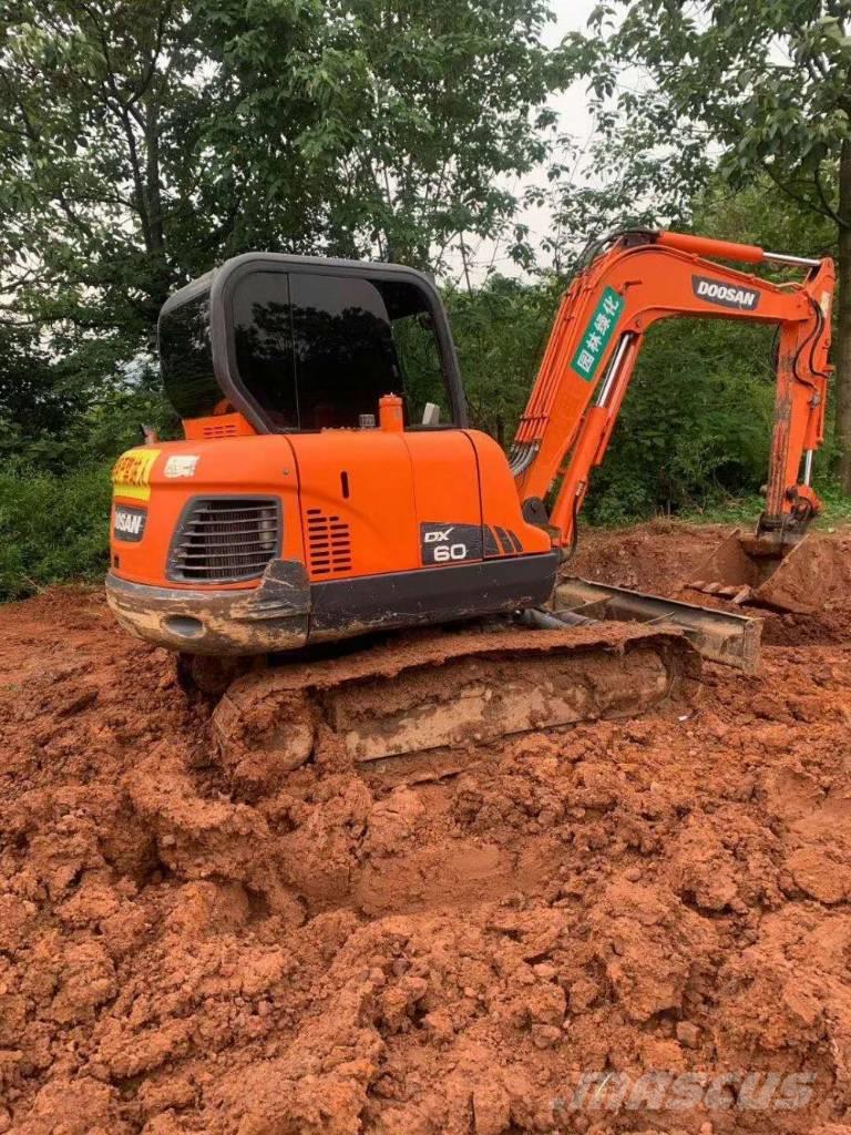 Doosan DX60-5B excavator specs & dimensions (2020 - 2023) | Diggers ...